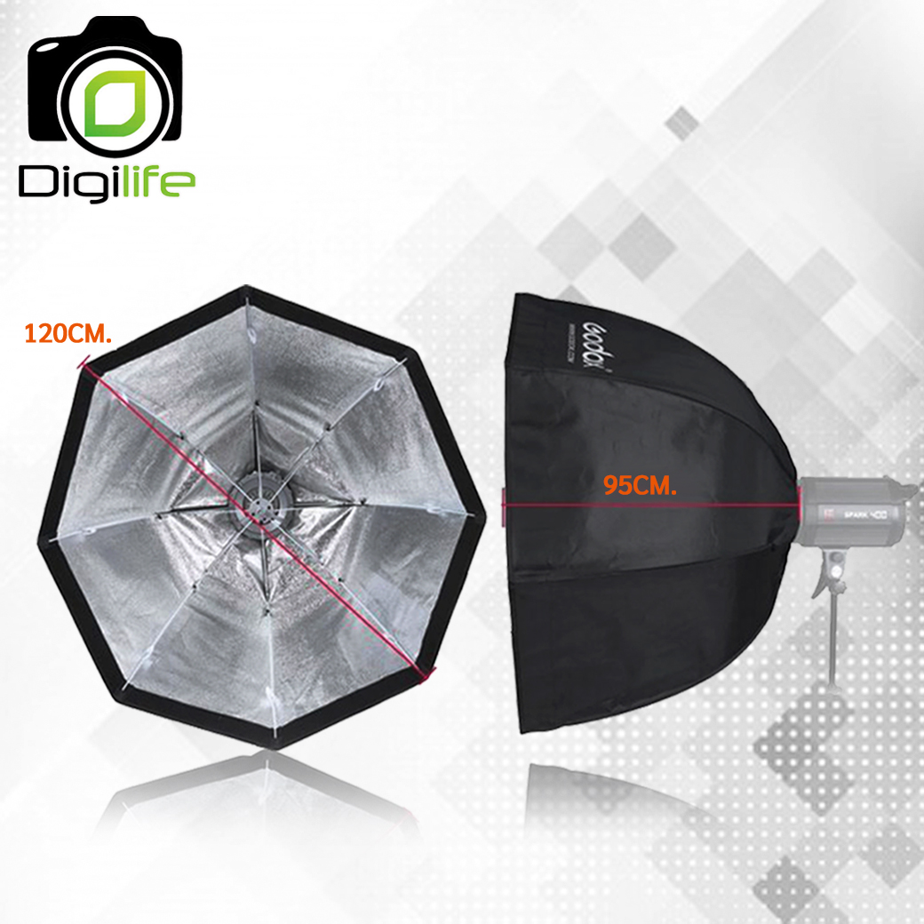 Godox Softbox SB-GUE 120 cm. Octa Umbrella Softbox with Grid Bowen ...