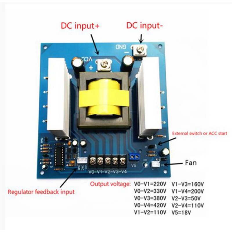 1000W DC24V Inverter Module High Frequency Module Board Current Boost ...