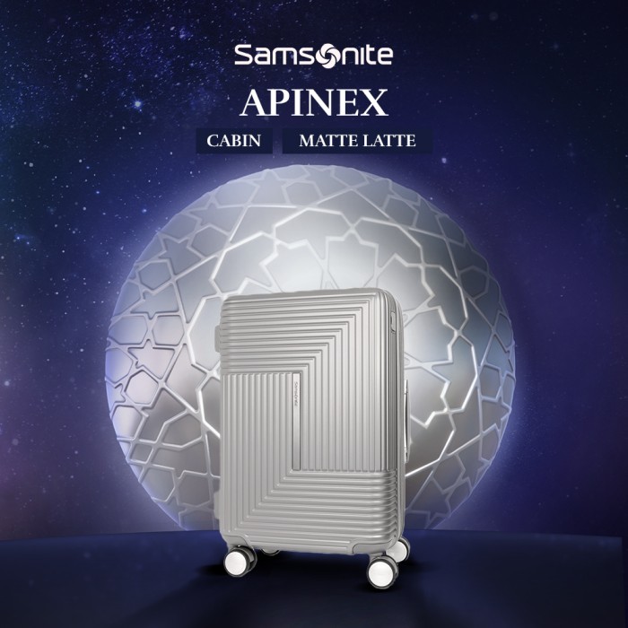 Samsonite Koper Hardcase Apinex Cabin 20 inch - Matte Latte | Lazada ...