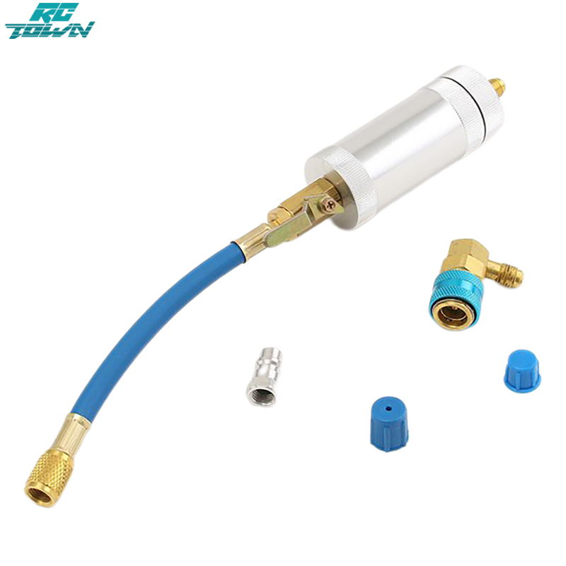 R12 R134A R22 Air Conditioning Compressor Oil Injector Kit Dye ...
