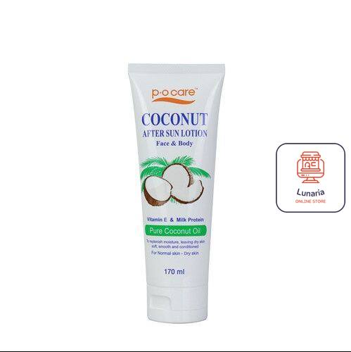 PO Care Coconut After Sun Lotion พีโอแคร์ โคโคนัท อาฟเตอร์ ซัน โลชั่น ...