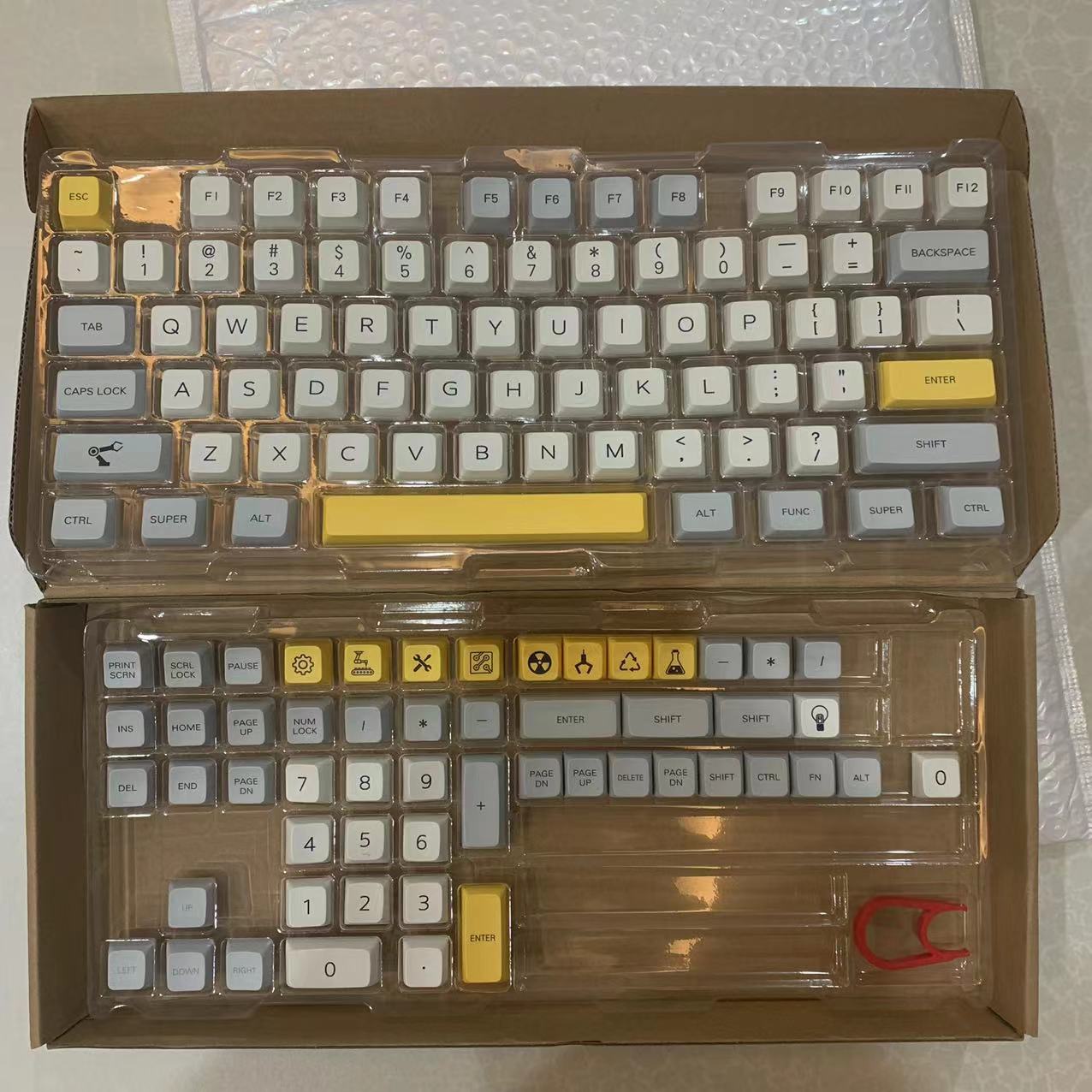 Heavy Industry Keycap Set 127 Keys PBT Dye-Sublimation MDA Profile ...