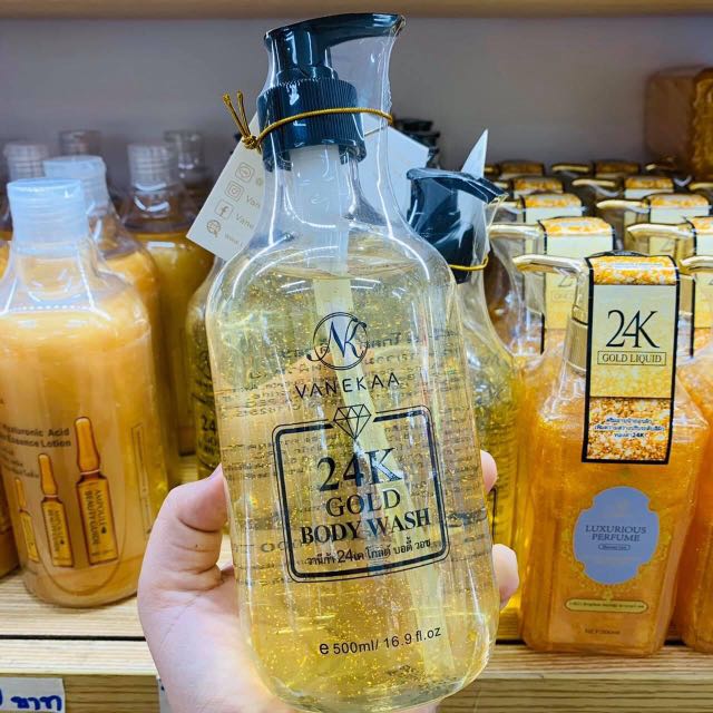 VANEKAA 24K GOLD BODY WASH 500 ML - 9 Star - ThaiPick