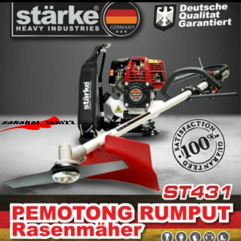 mesin potong rumput STARKE brush cutter mesin babat rumput STARKE 4TAK ...