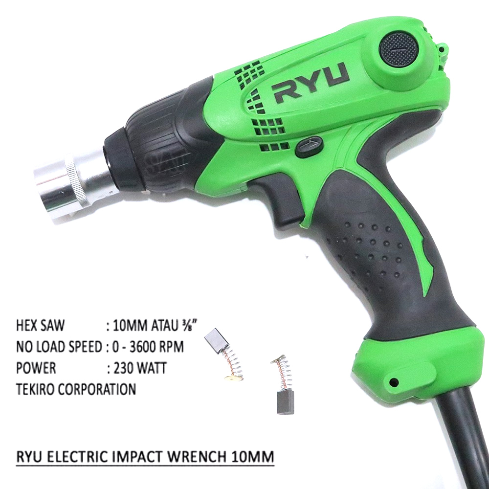 Mesin Buka Baut Listrik Mesin Impact Listrik TEKIRO RYU REW10 | Lazada ...