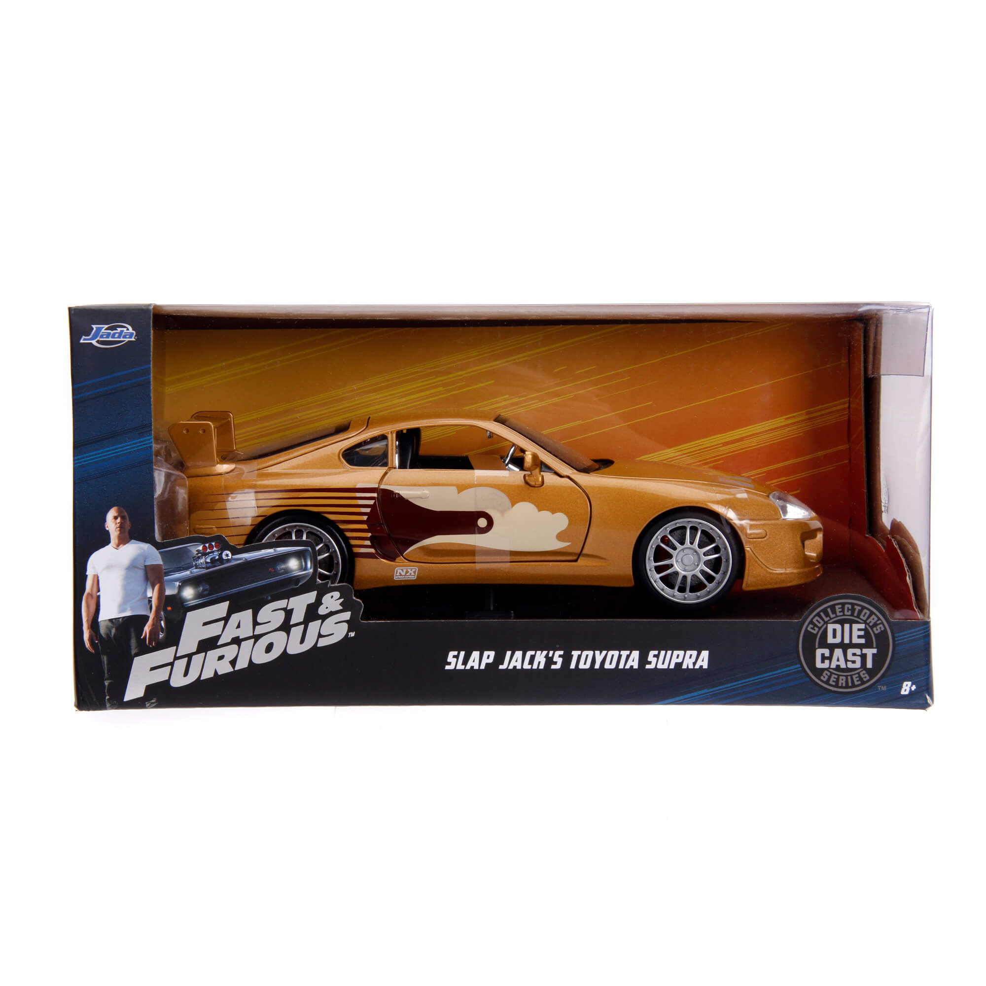 Jada Toys Fast Furious Slap Jack's Supra Die-Cast Collectible Vehicle ...