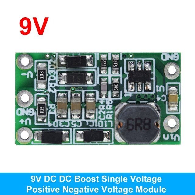 DC-DC Step-Up Positive Voltage Negative Voltage Module DC-DC 3V-14V To 5V 9V 12V 15V 100MA To ...