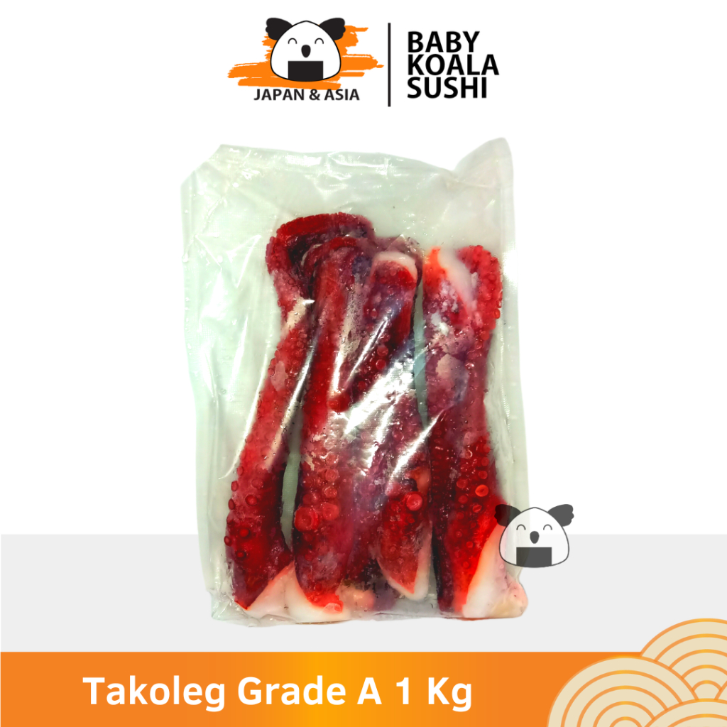 TAKO LEG Kaki Gurita Potong 1 Kg │ Boiled Octopus Cut Takoyaki & Ramen ...