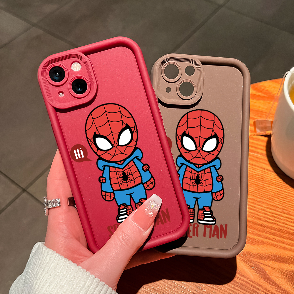 ZCSIBORUI for Realme 8i Narzo 50 Back Cover Spider Man Greetings ...