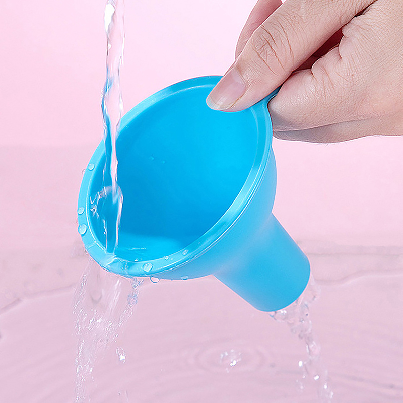 7CM Silicone Wide-Mouth Funnel Milk Powder Bean Funnel Kitchen ...