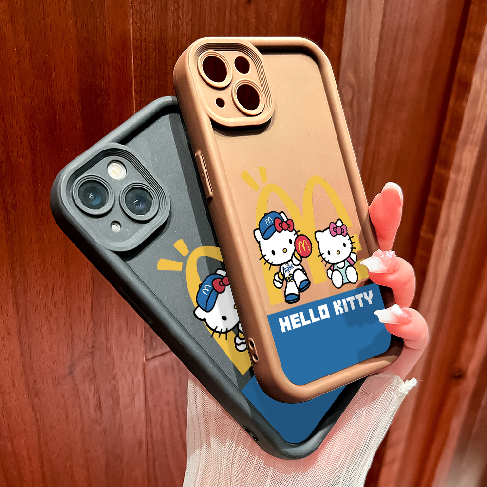 ZeroQiQi for Samsung S24 Ultra 5G Back Cover McDonald's KT Cat Soft ...