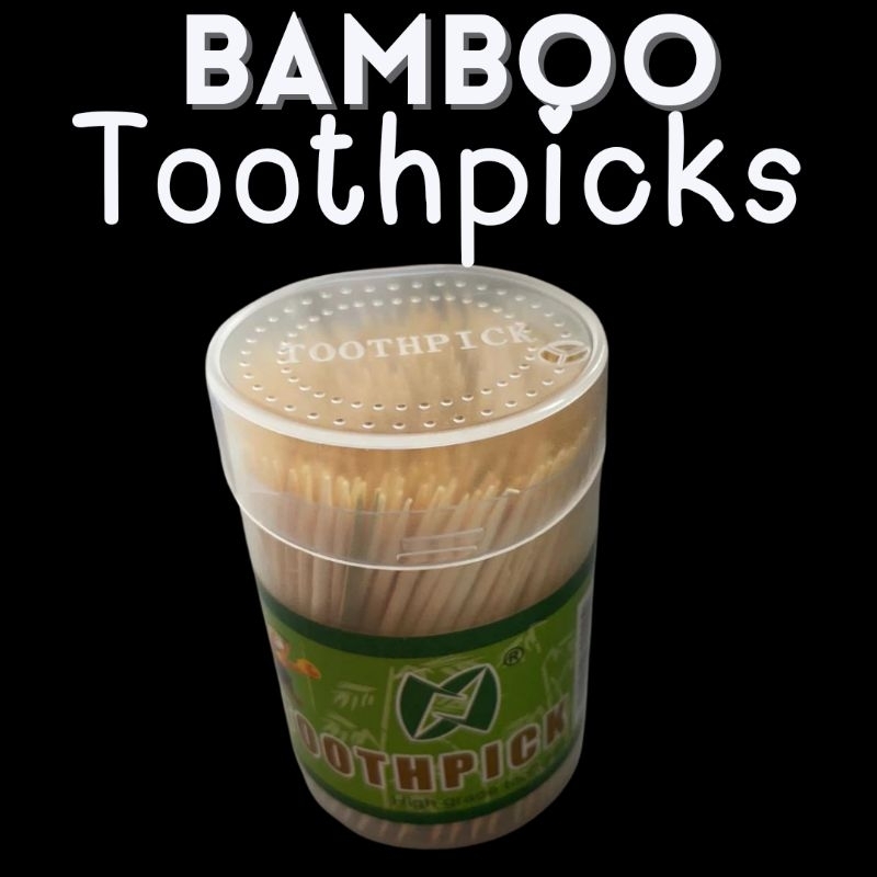 Wooden Toothpick in Container | Lazada PH