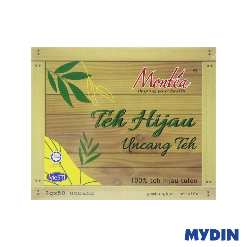 Montea Green Tea (50 x 2g) | Lazada