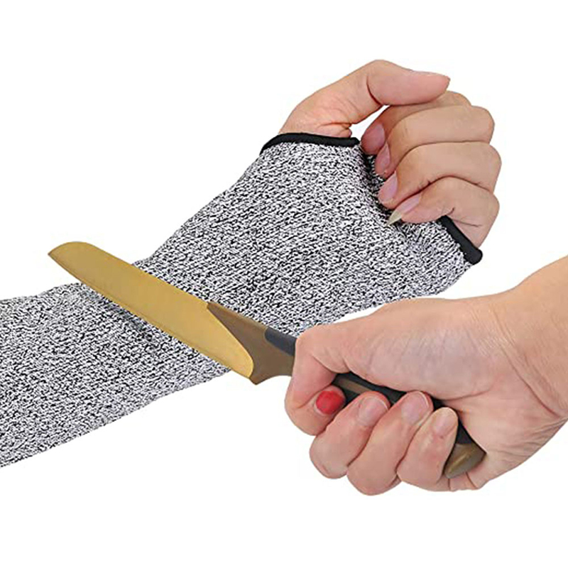 New model 1Pc Level 5 HPPE Cut Resistant Arm Sleeve Anti-Puncture Work ...