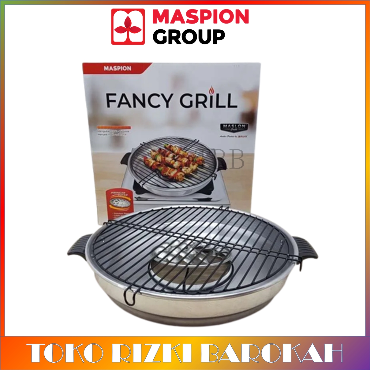Maspion Korean Hot Fancy Grill Atau Pemanggang Kompor Anti Lengket ...