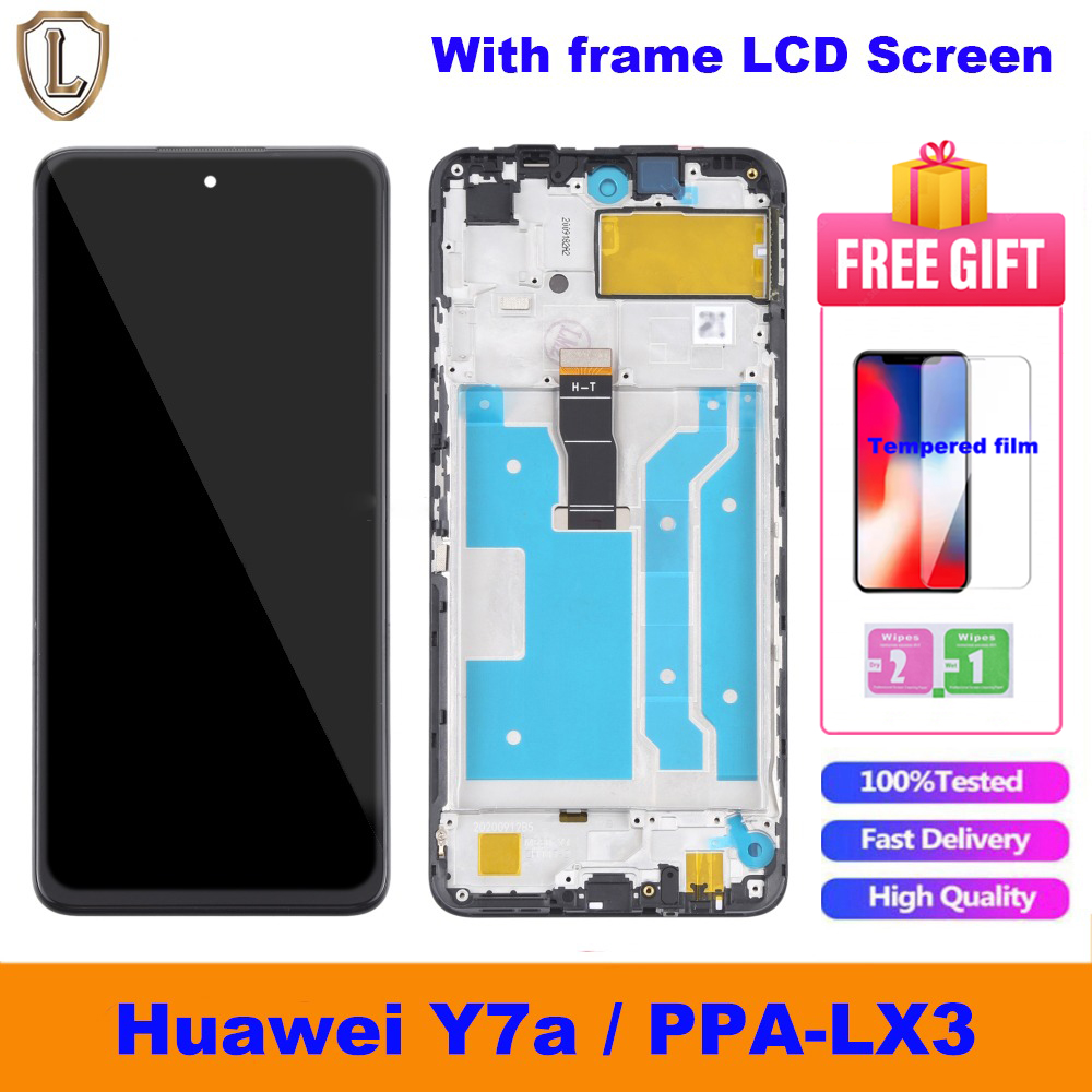 100% Tested Original LCD For Huawei Y7a LCD Display Touch Screen ...