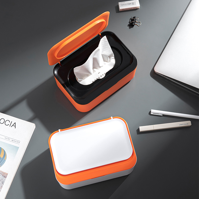 Dustproof Wet Tissue Box With Lid Baby Nappy Wet Tissue Storage Holder ...