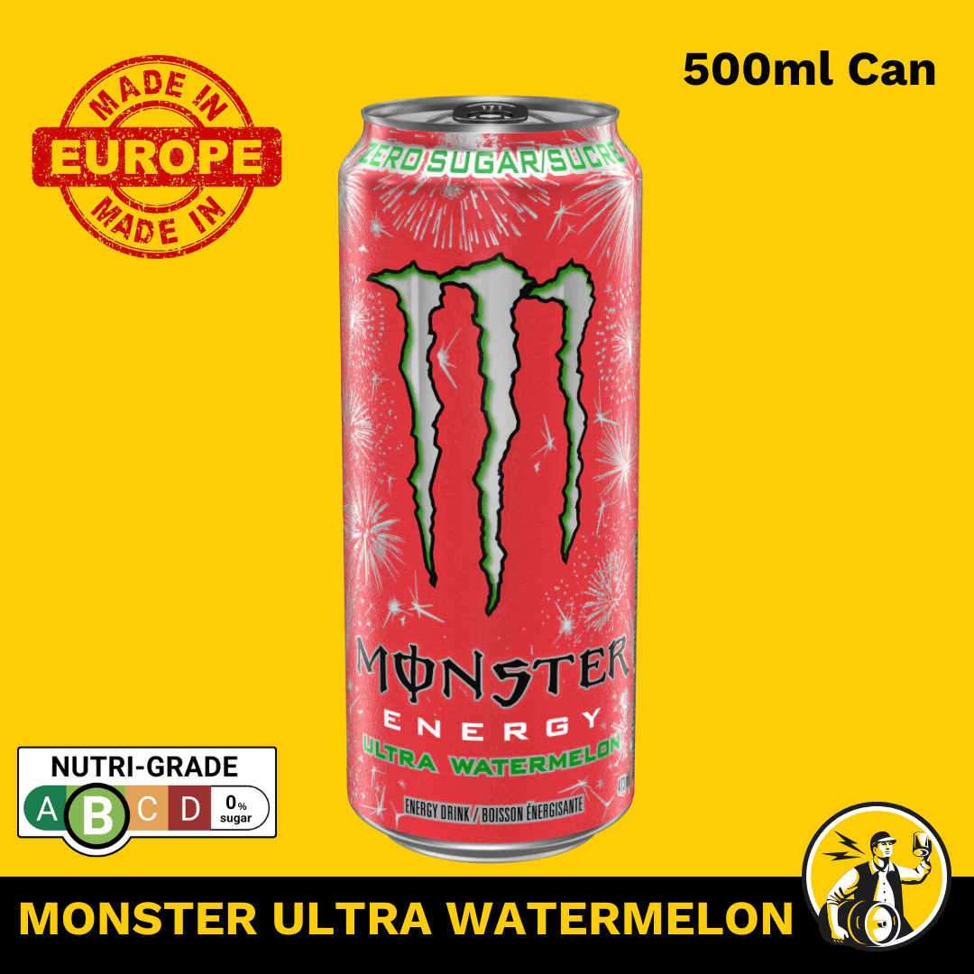 Monster Energy Ultra Assorted Single Cans MIX & MATCH (Ultra Watermelon ...