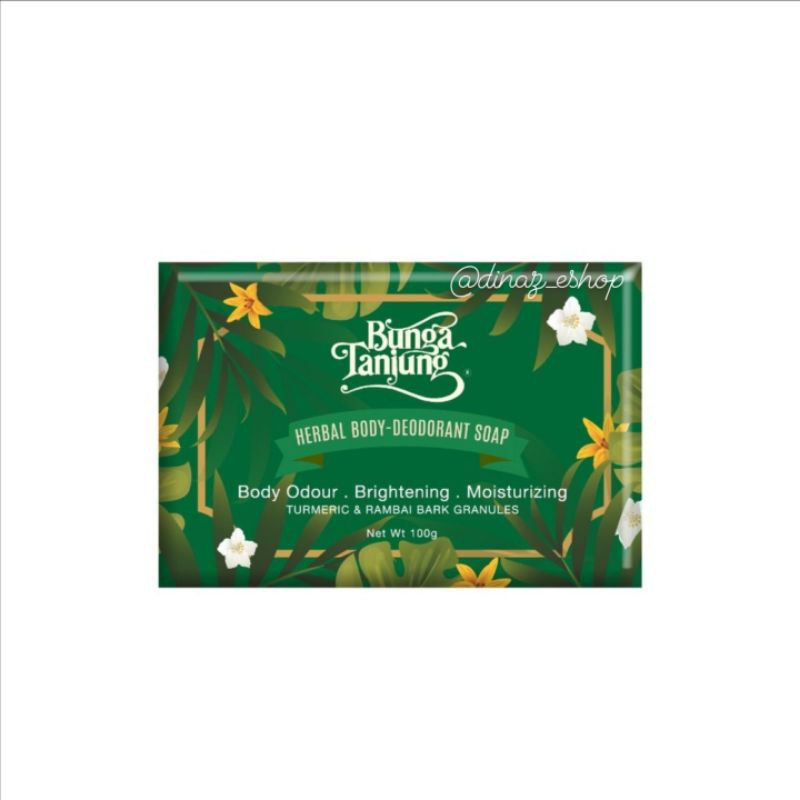🔥 ORIGINAL 💯% HERBAL BODY-DEODORANT SOAP BUNGA TANJUNG / BUNGA RAMBAI ...