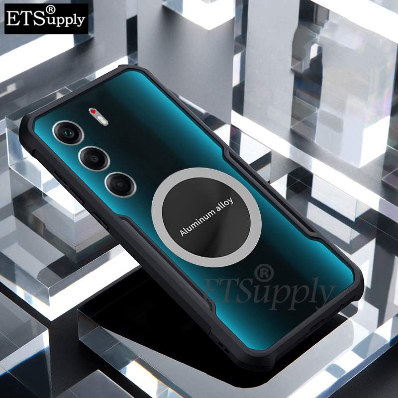Phone case Tecno Camon 40Pro Hard Clear Transparent Shockproof Car ...