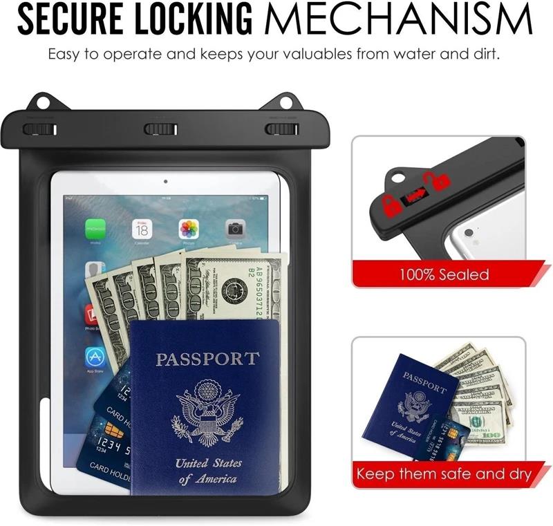 Aweisuan Hot Sale Waterproof Tablet Bag Pouch Case for Samsung Galaxy ...