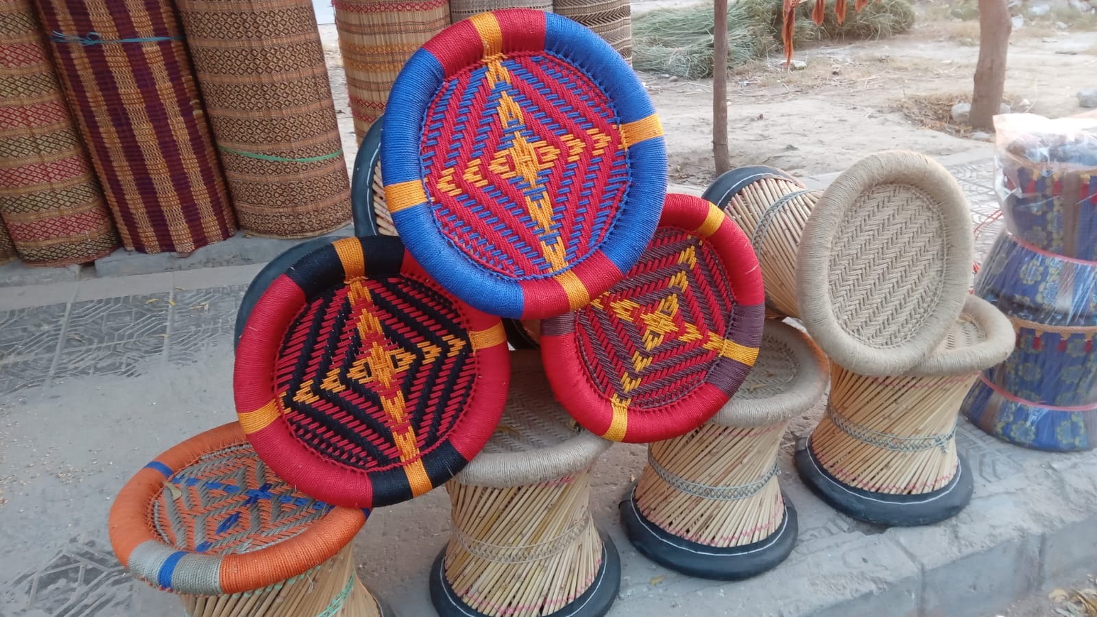 Hand Made Mudda, Nature's Comfort: Eco-Friendly Bamboo Mudda Chair ...