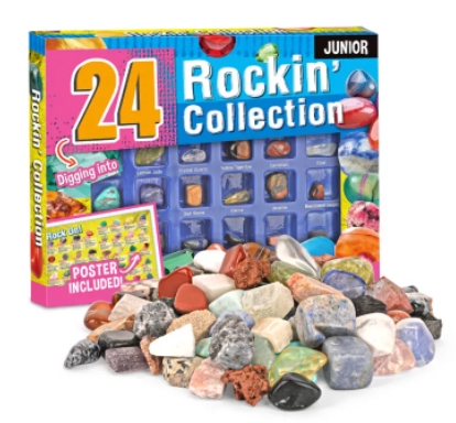 [พร้อมจัดส่งใน1วัน] ชุดตัวอย่างหิน แร่ Rockin Collection ของเล่นเสริม ...