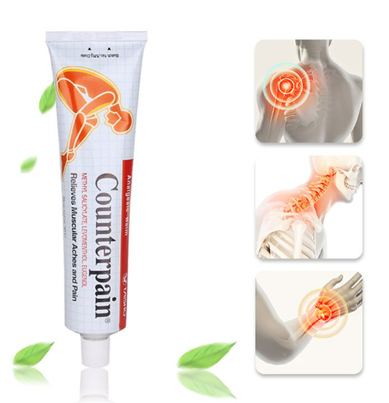 Counterpain 60g 大正肯得止痛膏 痛楚舒缓 Analgesic Balm Sore Cream Backache Sprain ...