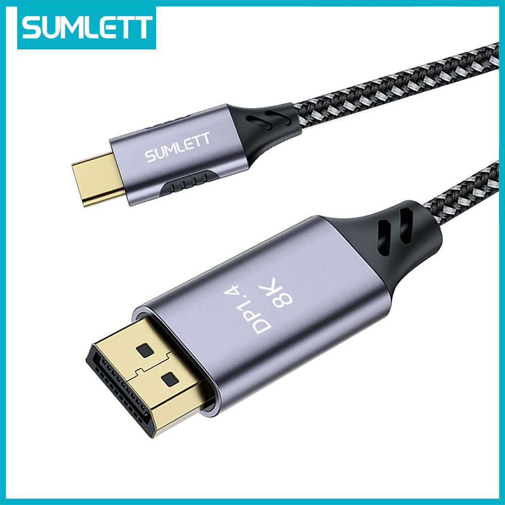 USB C to DP 1.4 Cable,Type C Male to Displayport Male Monitor Converter ...