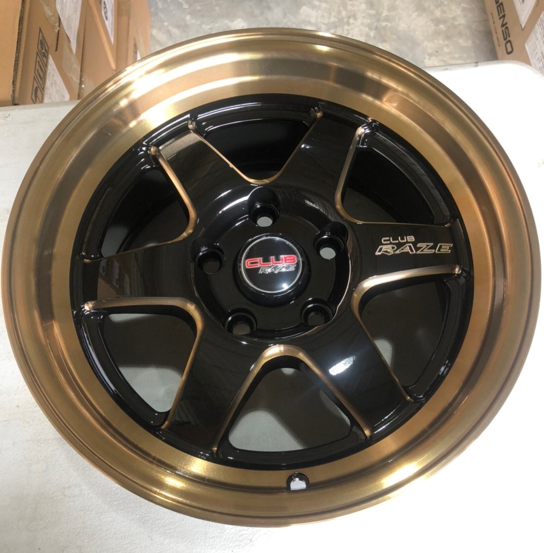 TORQ Wheel D1S ขอบ 15x7.5 5รู114.3 ET20 สีBKCB ล้อแม็ก ทอล์ค torq15 แม็กรถยนต์ขอบ15 ...