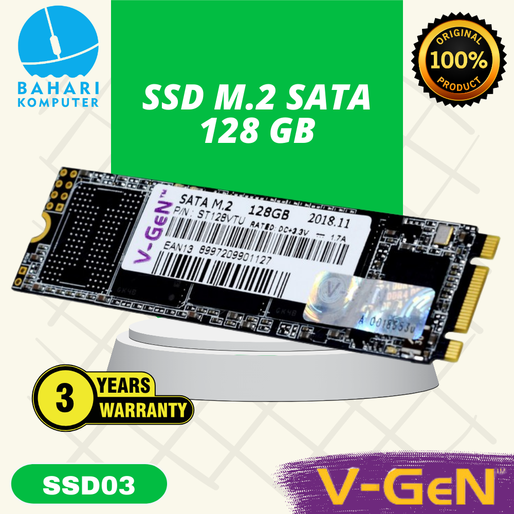 SSD Vgen 128gb 120gb M.2 M2 sata | SSD Laptop Vgen 128gb 120gb M.2 M2 sata | Lazada Indonesia