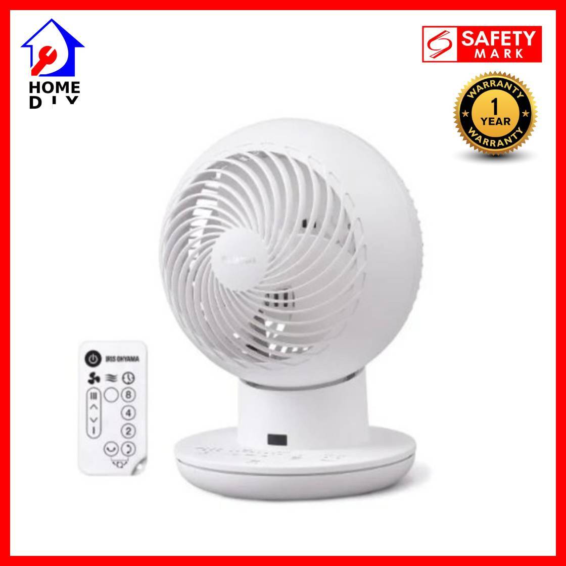 Iris Ohyama PCF-SDS15T Silent Circulator Fan with DC Motor (1 Year Local Warranty) | Lazada ...
