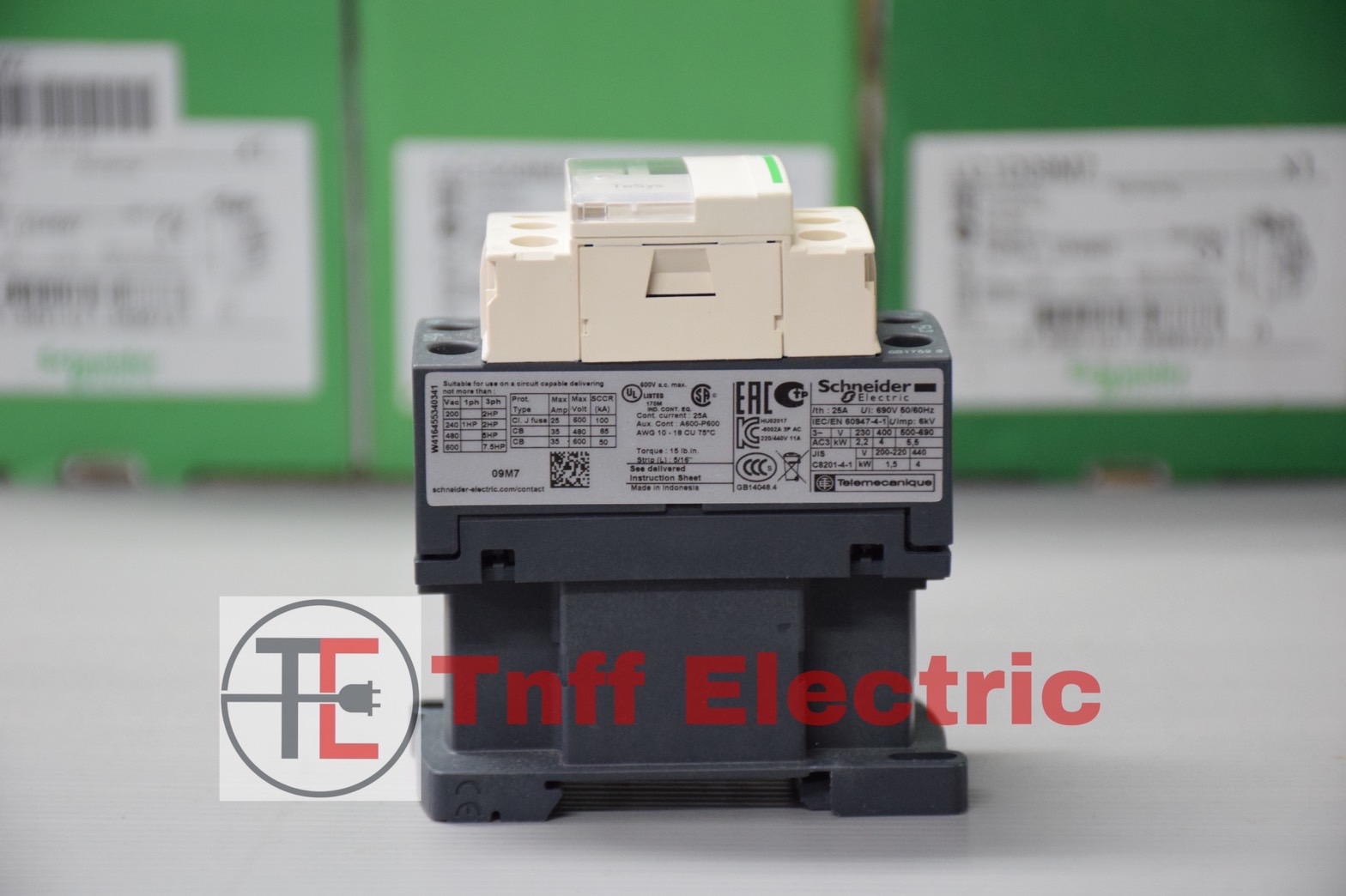 Schneider TeSys D LC1D09M7, LC1D09B7, LC1D09E7, LC1D09F7, LC1D09Q7 ...