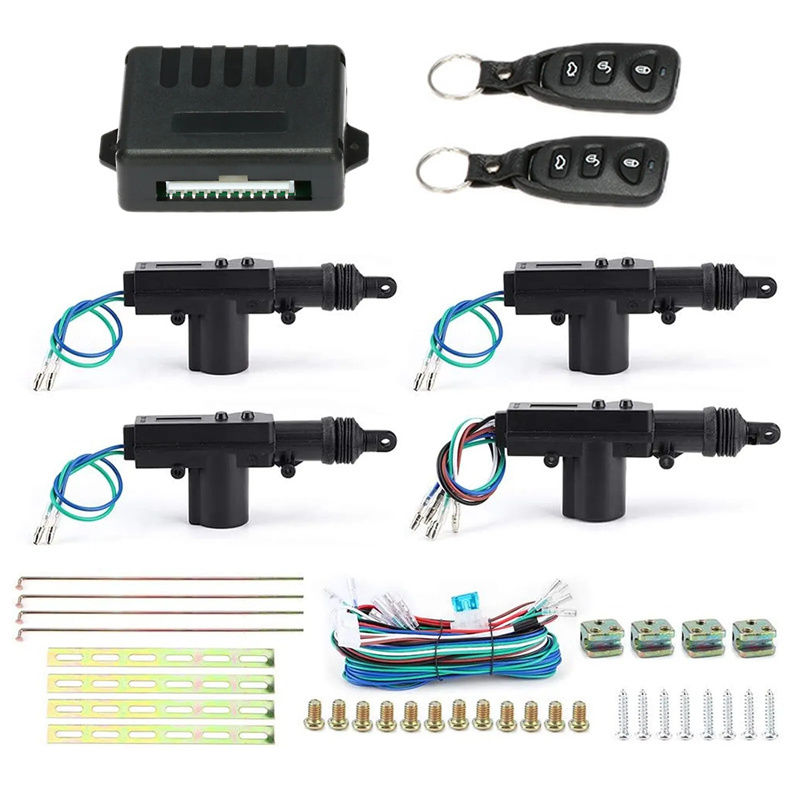 Universal 12V Car Lock Door Remote Control Keyless Entry System Locking ...