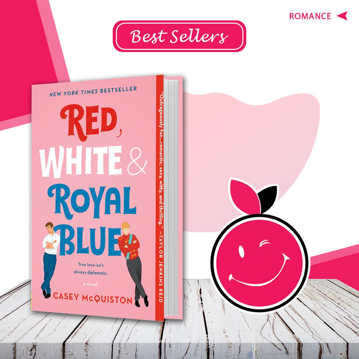 Red, White & Royal Blue Novel by Casey McQuiston | Daraz.pk
