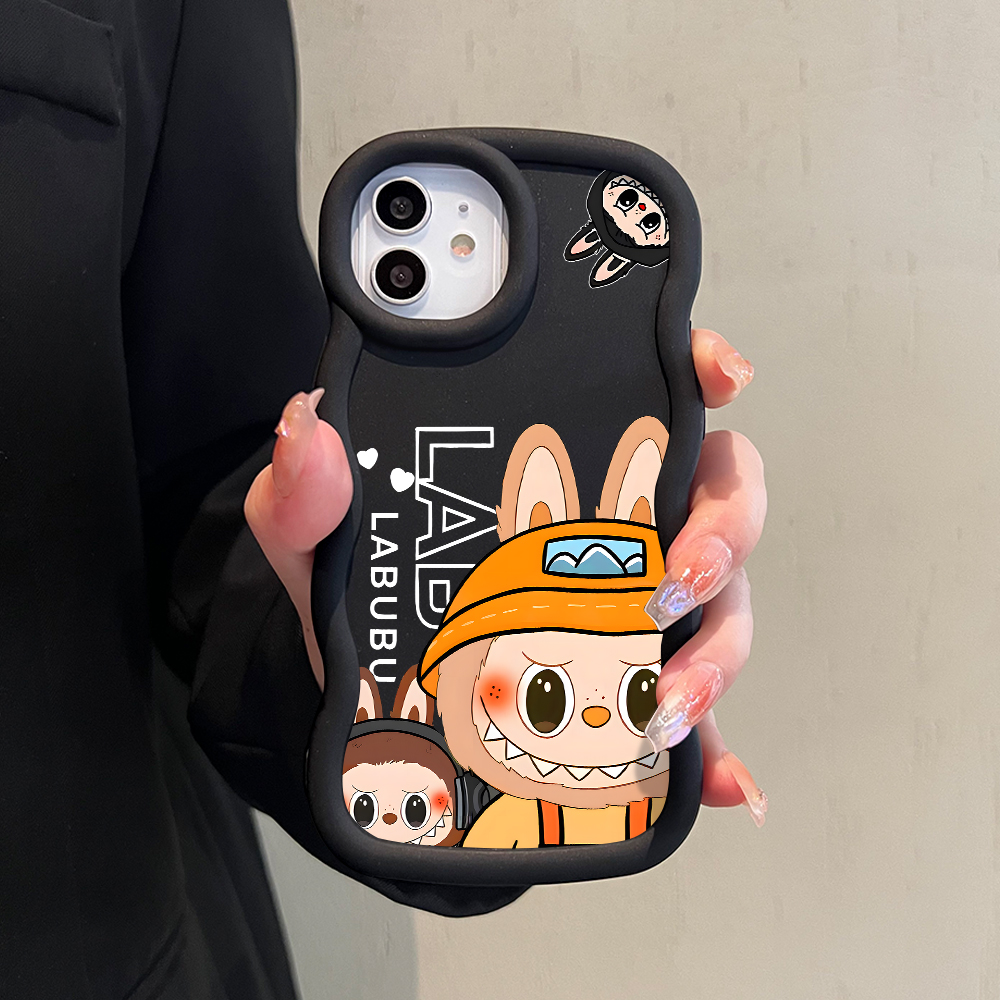 BILI for Redmi Note 11 Note 11S Back Cover Three Labubu Pattern Design ...