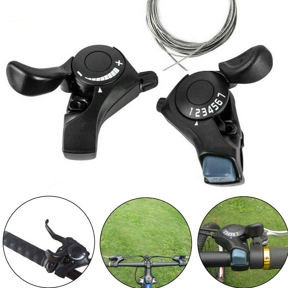 Bicycle Accessories 22.2mm Speed Split Dial Thumb Lever MTB Mountain ...