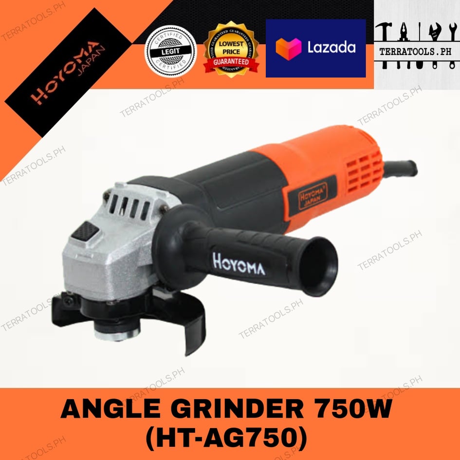Hoyoma Angle Grinder HT-AG750 Original Authentic | Lazada PH