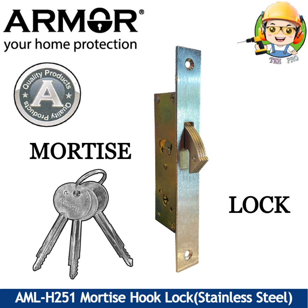 ARMOR AML-H251 Mortise Hook Lock | Lazada
