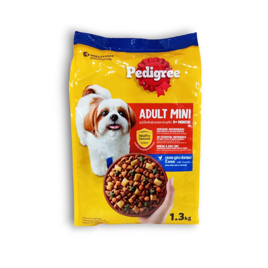 Pedigree [Adult Mini] Chicken, Liver, and Vegetable Flavor Dry Dog Food ...
