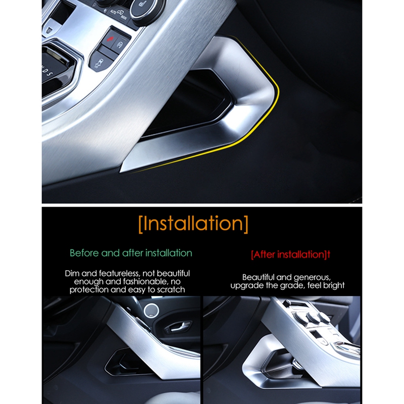 [livwest] Car Central Decoration U Shape Frame Trim for Land Rover ...