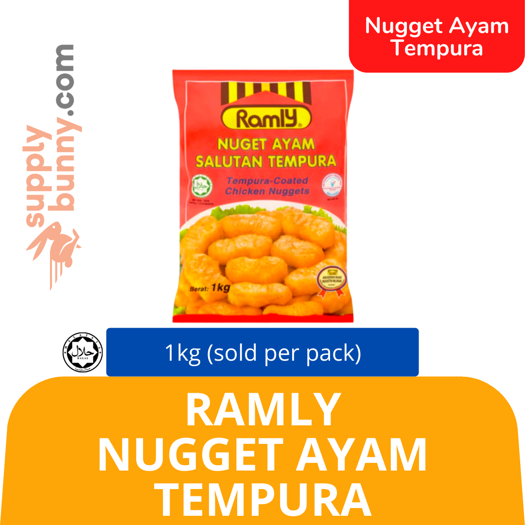 KLANG VALLEY ONLY! Ramly Nugget Ayam Tempura 1kg (sold per pack ...