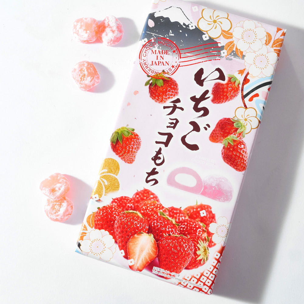 Seiki Daifuku Mochi Gift Box Strawberry Choco Mochi Matcha Choco Mochi ...