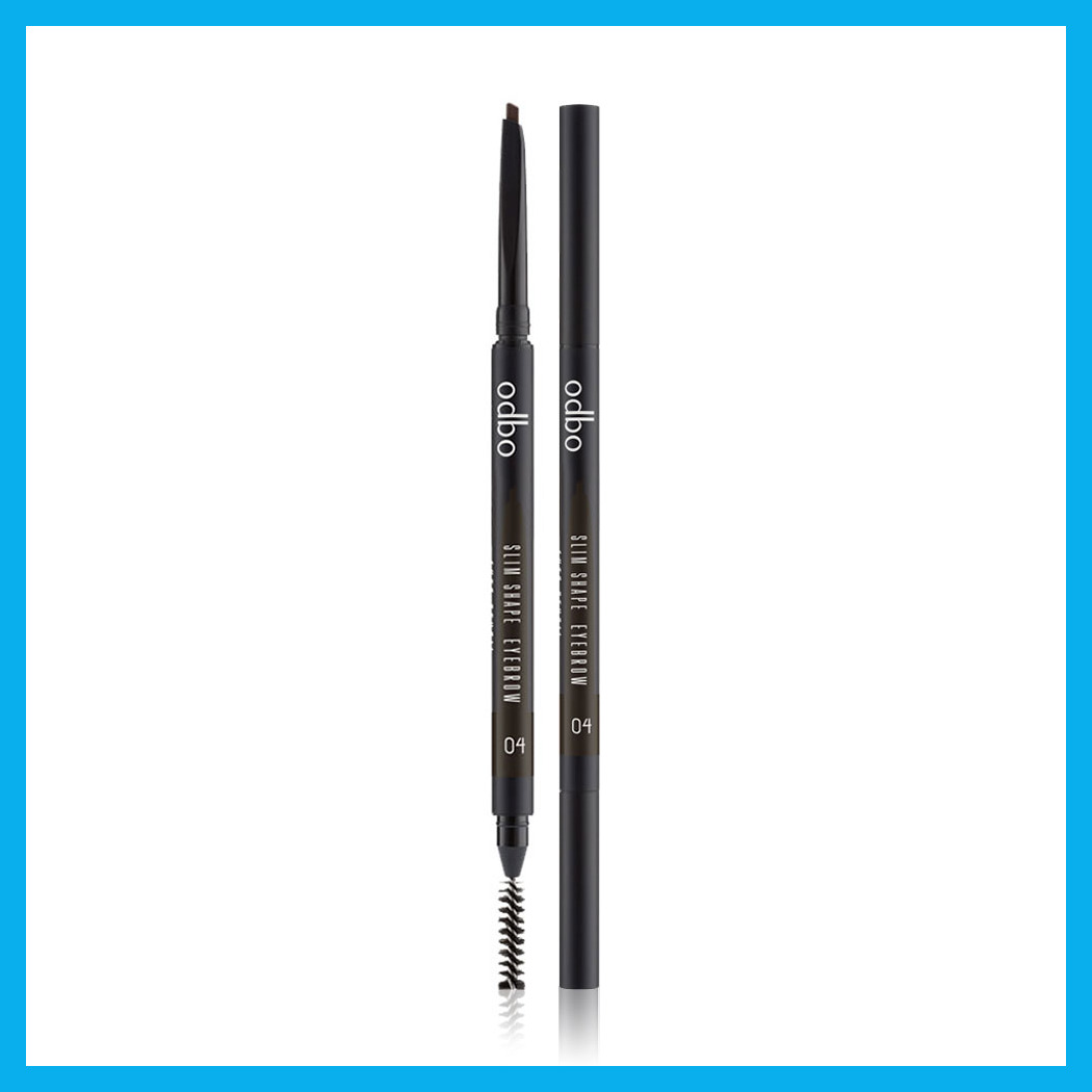ODBO Slim Shape Eyebrow Auto Pencil 0.1g OD703-04 Gray Brown โอดีบีโอ ดินสอเขียนคิ้วแบบแท่งหมุน ...