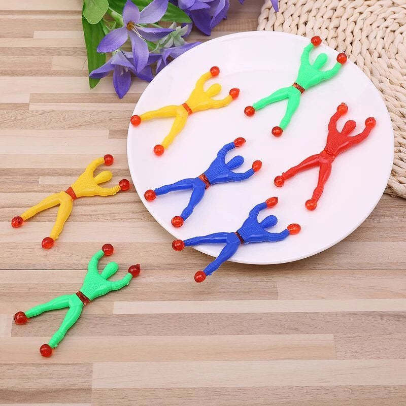 Muntaha Toys Ammar Toys 20 Pieces Wall Climbing Flip Rolling Men, funny ...