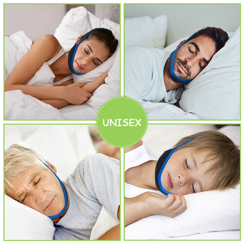 Anti Snoring Chin Strap Prevent Snore S Snoring Jaw Belt Sleep Support ...