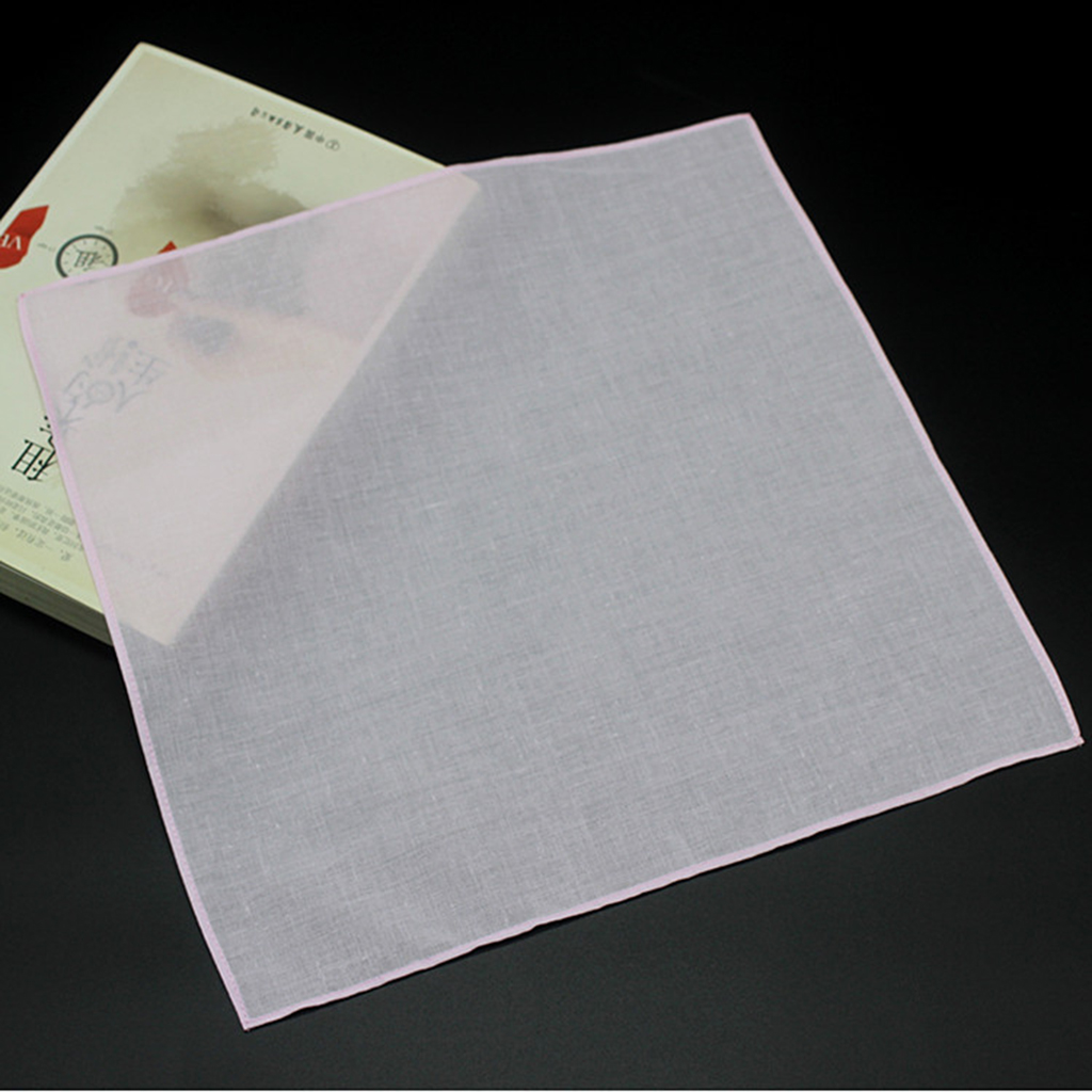 【CozyVoyage】10pcs Pure Cotton Handkerchiefs Women Men Hanky DIY Pocket ...