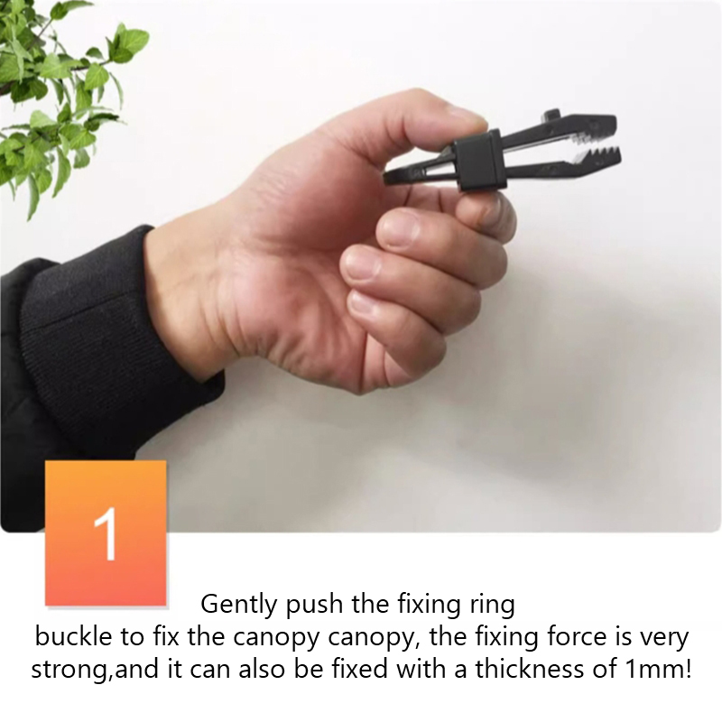 Plastic Tent Clamps, Canopy Windproof Ropes, Fixing Clips, Awning Clips ...
