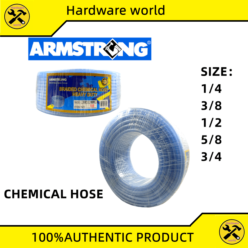 ARMSTRONG Heavy Duty Chemical Hose Braided Universal Hose For Air ...