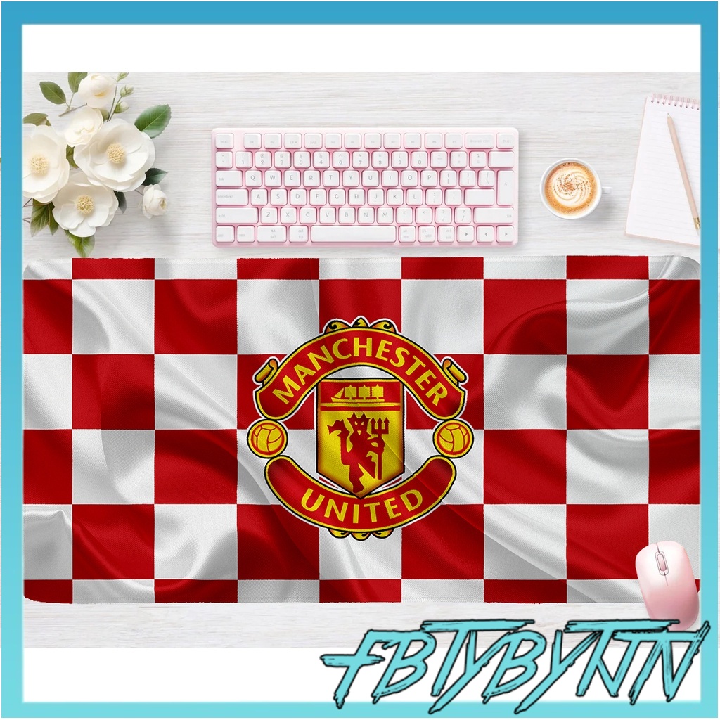 Football Club Manchester United Logo Office Laptop Desk Thickened Mouse ...